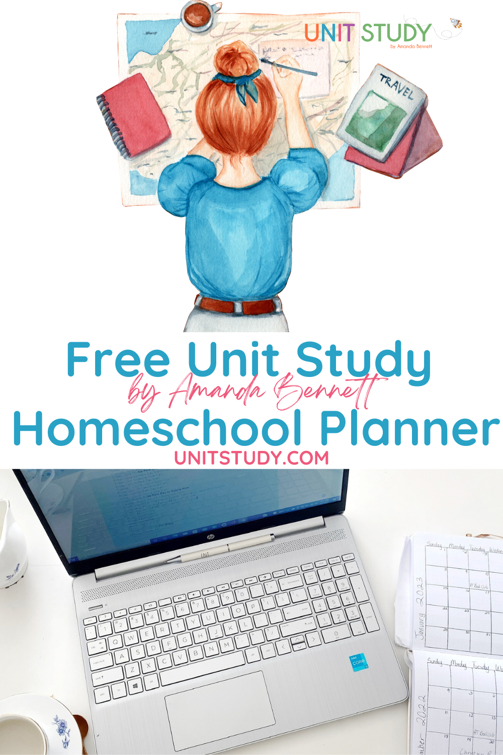 Unit Study Homeschool Planner Unitstudy
